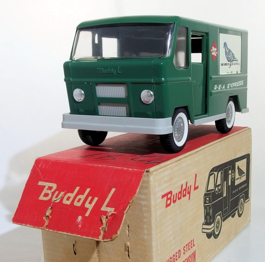 Buddy L 1960's R.E.A. Express Step Van with Box - Trucks From The Past