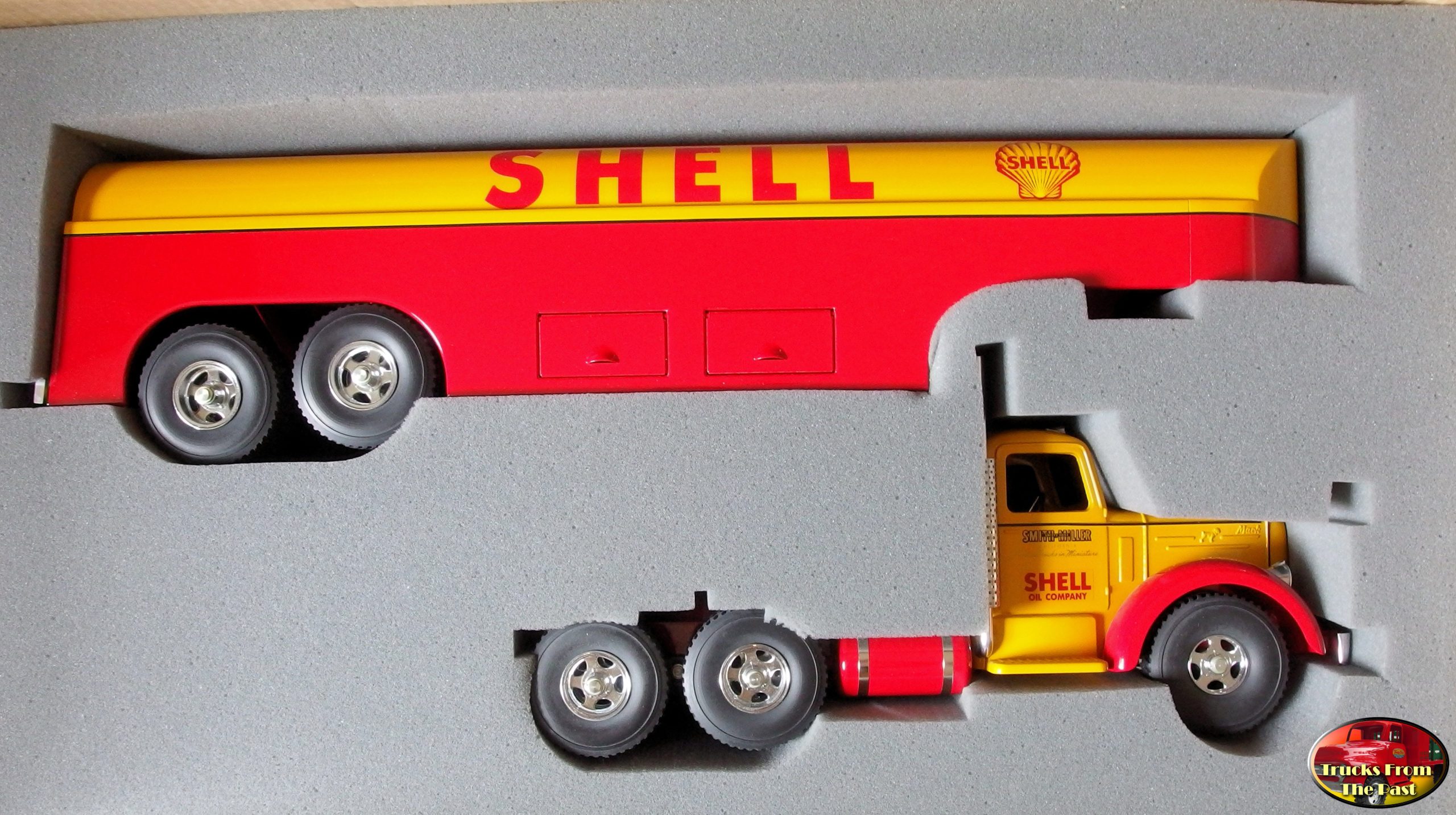 Smith-Miller Fred Thompson “L” Mack Shell Oil Tractor Trailer Tanker ...