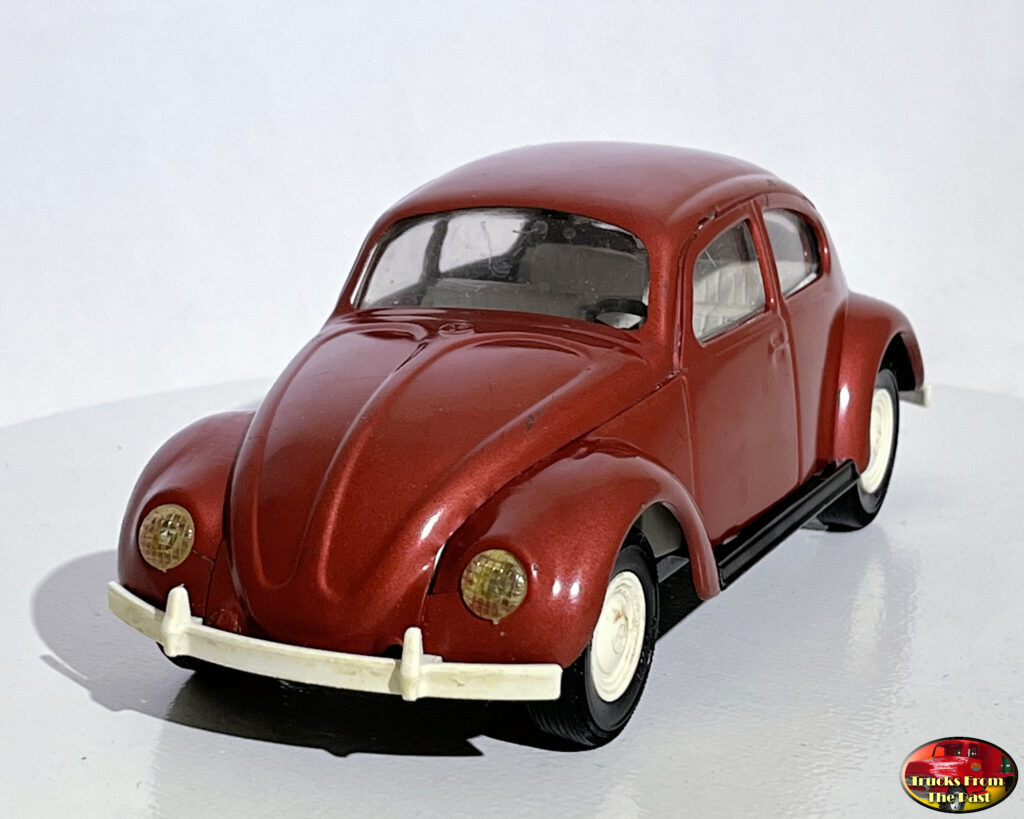 Tonka 1967 Maroon Volkswagen Beetle Car - Trucks From The Past